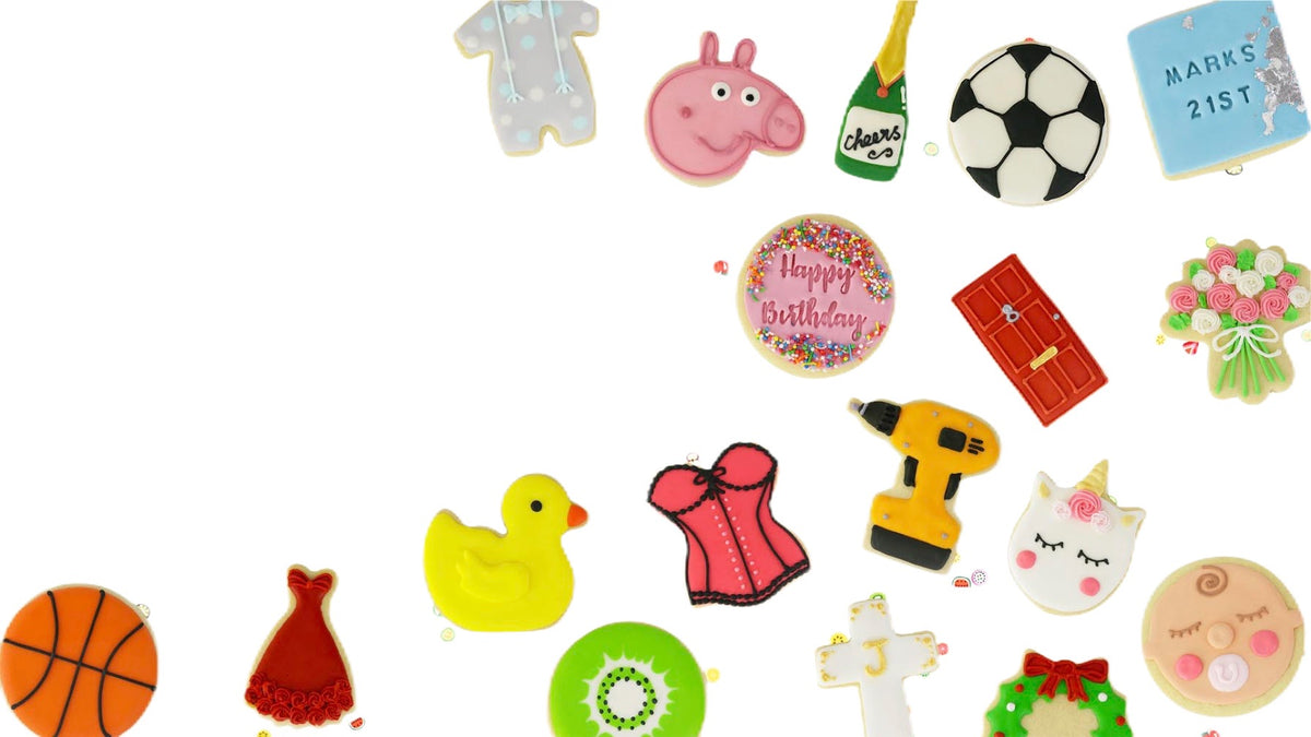 Themed | Custom Cookies Melbourne | Memory Lane Cookies