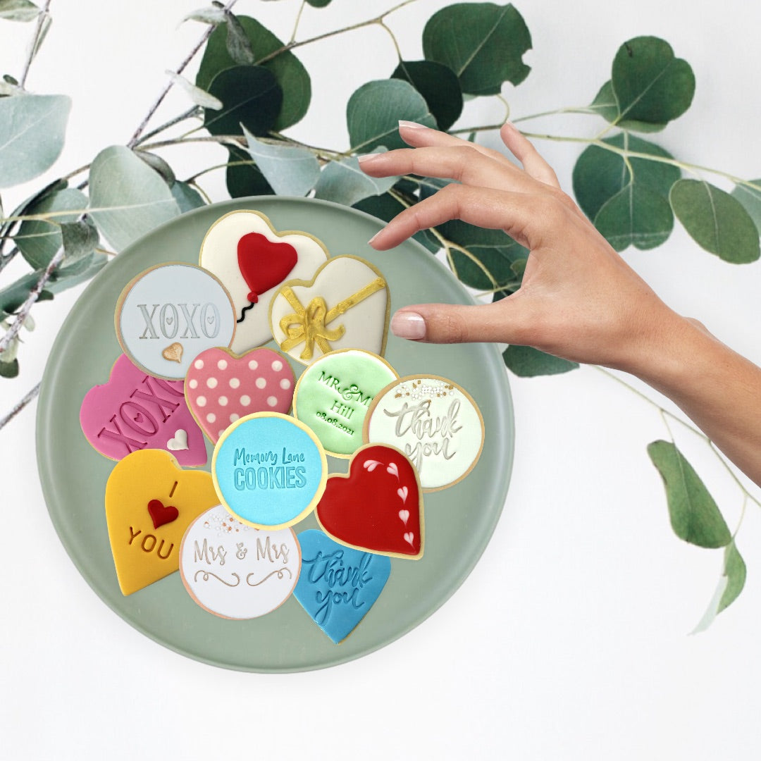 Custom Message Cookies | Australia Wide Delivery| Memory Lane Cookies