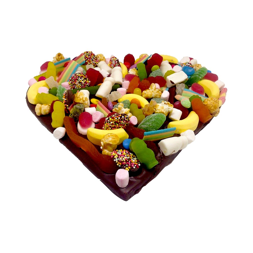 Giant Choc Indulgence Heart Choc Lollies Cookie | Melbourne & Memory ...