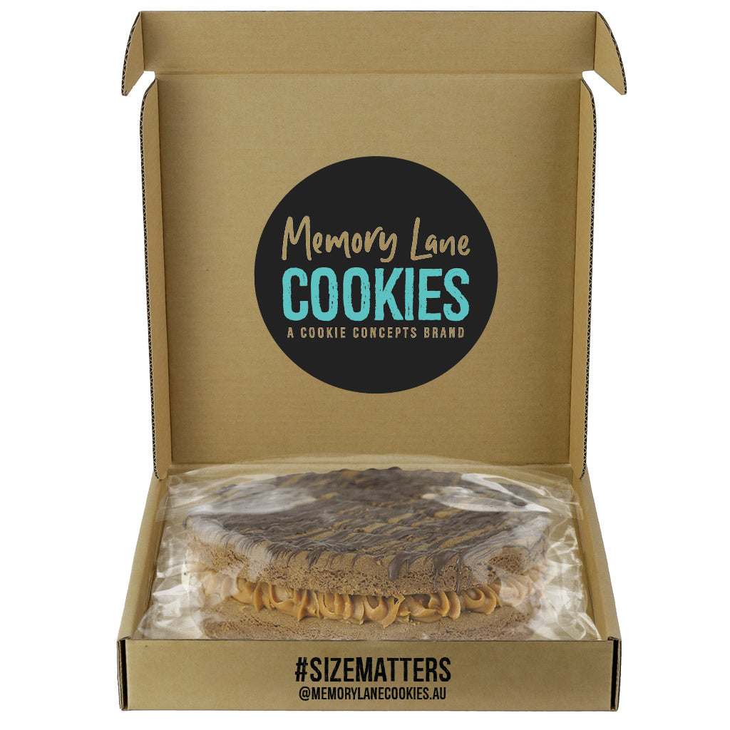 Giant Salted Caramel Yo Yo Cookie | Delivery Melbourne & Memory Lane ...