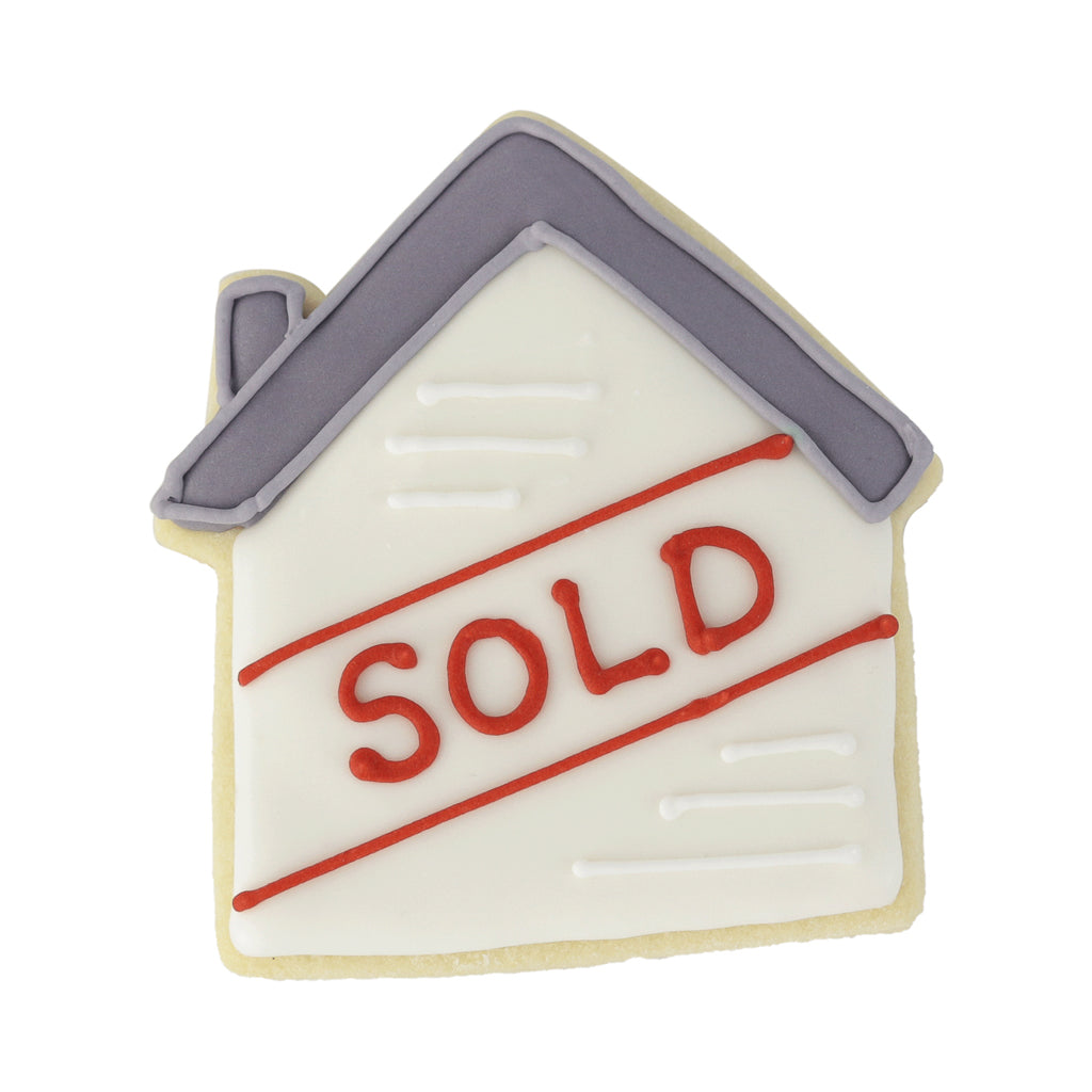 "Sold" House Cookies | Delivery Australia & Memory Lane Cookies