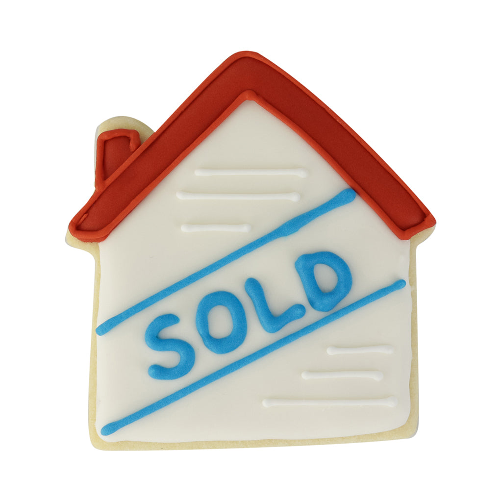 "Sold" House Cookies | Delivery Australia & Memory Lane Cookies
