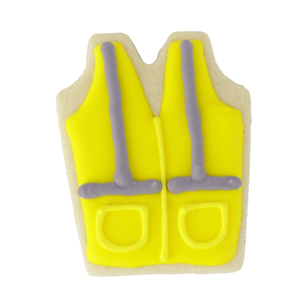 Safety Vest Cookies | Australia & Memory Lane Cookies